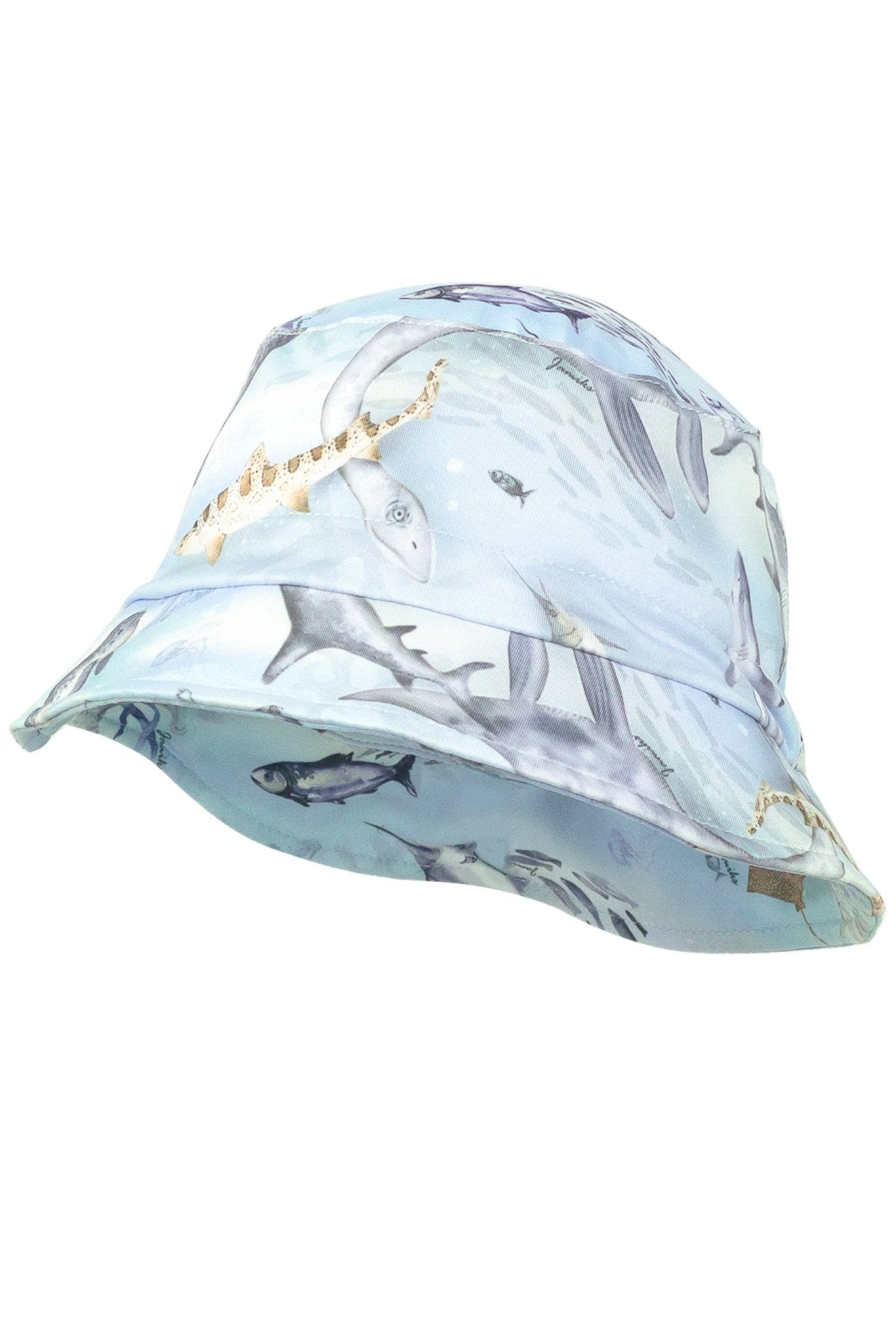 Jamiks SS24 | "Merrick" Blue Ocean Print Sun Hat – Millie and John